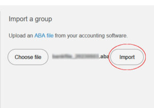 Multiple EFT (Electronic Funds Transfer) with ABA file upload (CBA ...